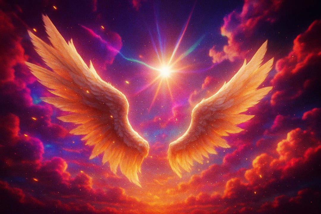 RIP Memorial PNG Bundle: Angel Wings, Stairway to Heaven (digital ...