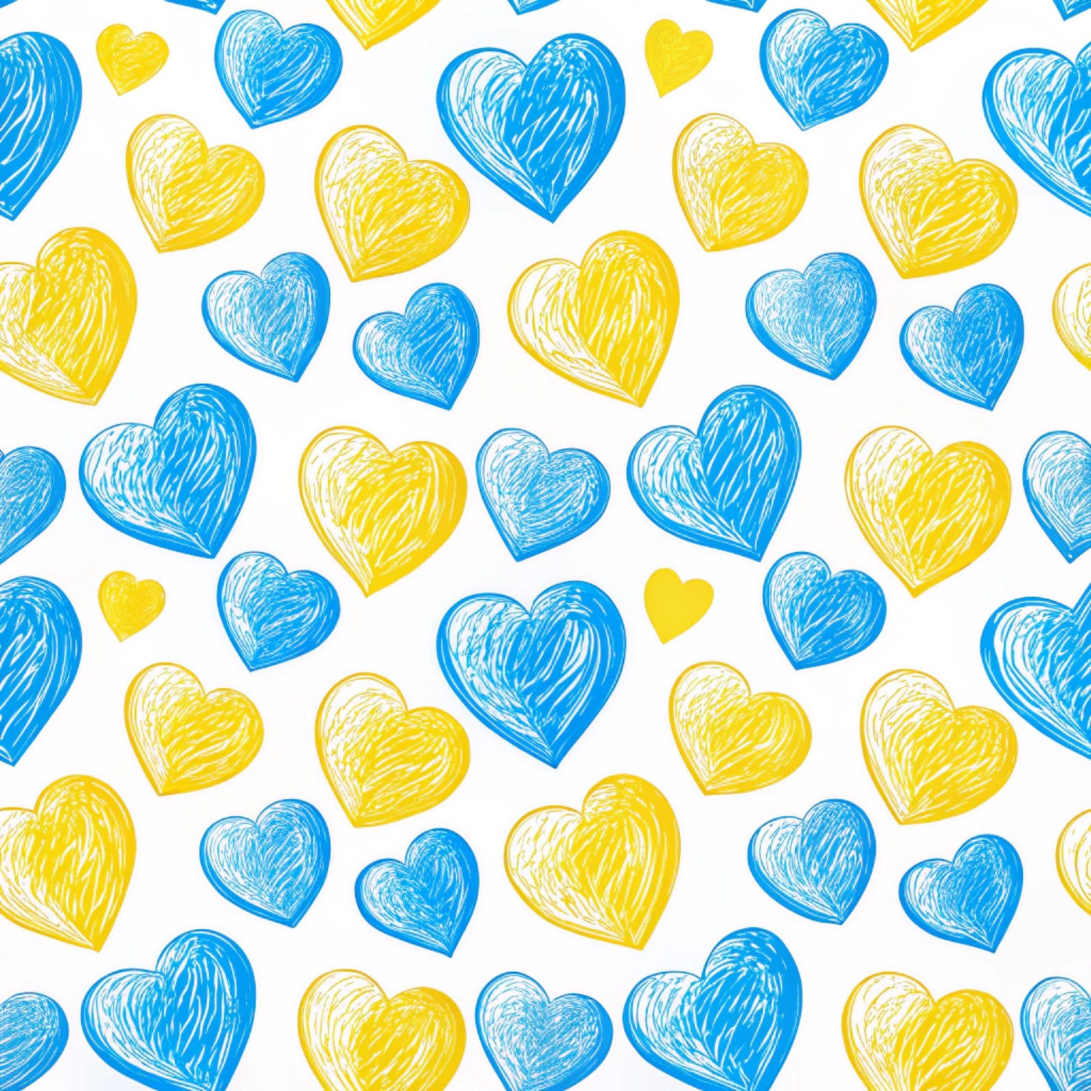 Preppy Hearts Digital Paper,5 Seamless Patterns for Printable Scrapbook ...