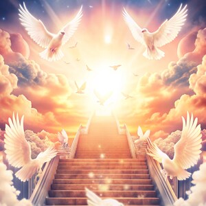 Dove PNG | 5 Blue Memorial Background Bundel | Sublimation Design ...