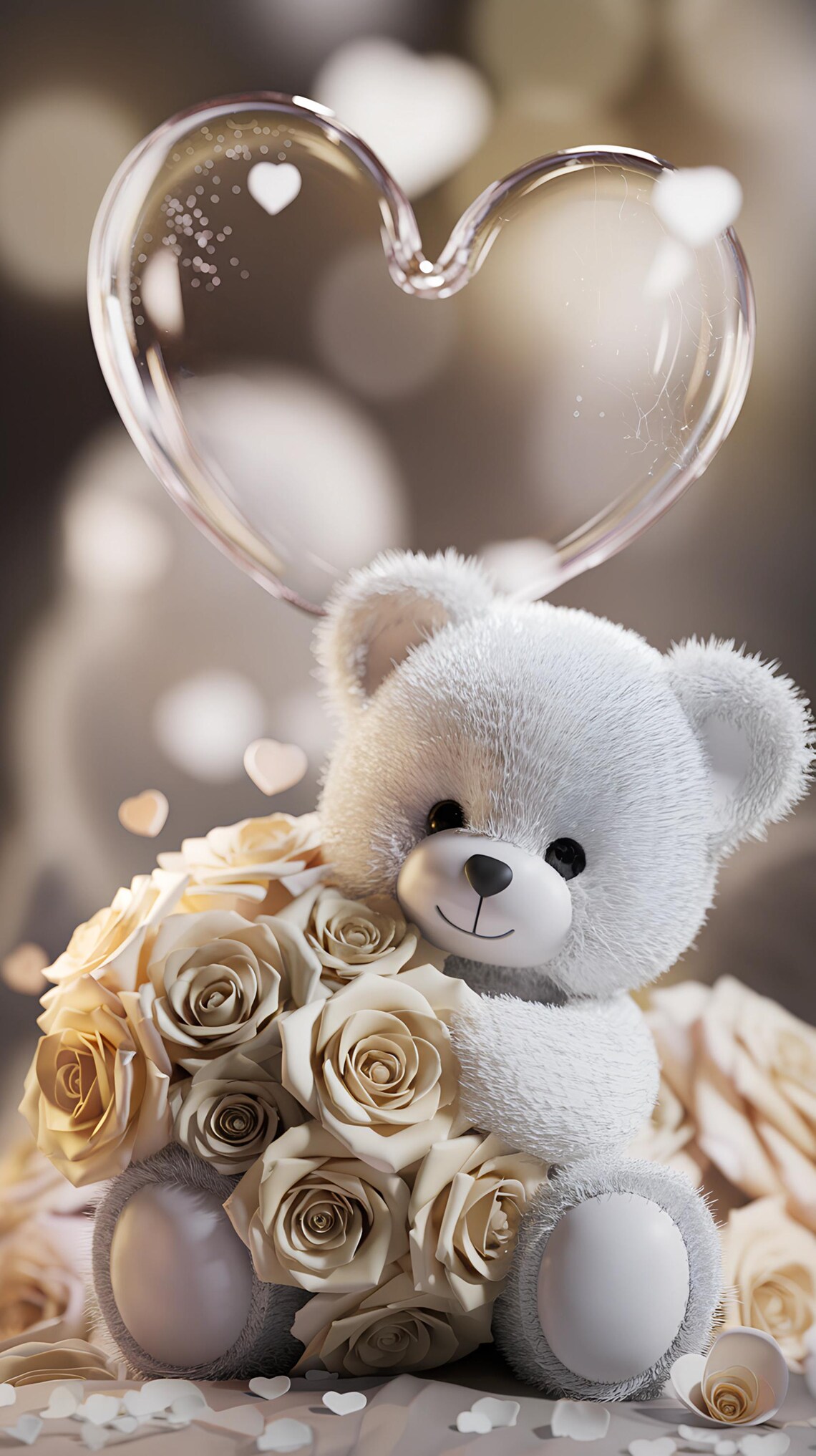 Adorable Set of 5 Teddy Bear Background Prints,teddy Bear Themed Bundle ...