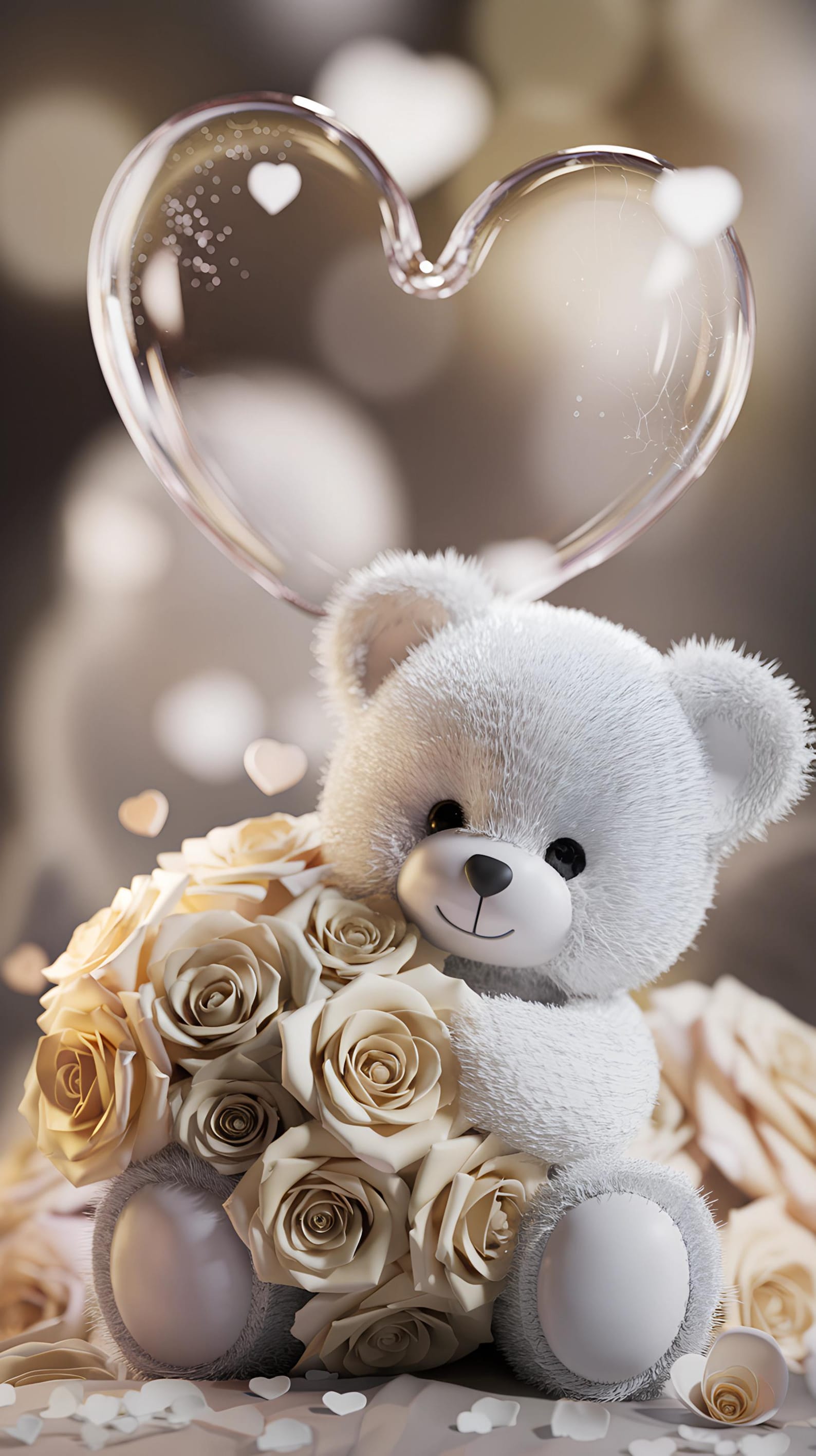 Adorable Set of 5 Teddy Bear Background Prints,teddy Bear Themed Bundle ...