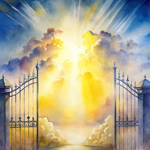 Memorial Heaven Background: Stairs to Heaven, Rest in Peace (PNG ...