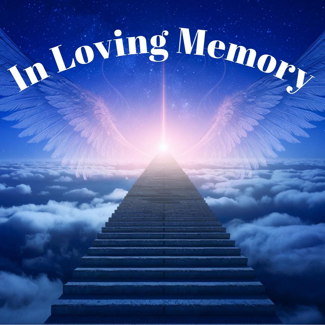Memorial Background Design PNG for Sublimation, DTF, in Loving Memory ...