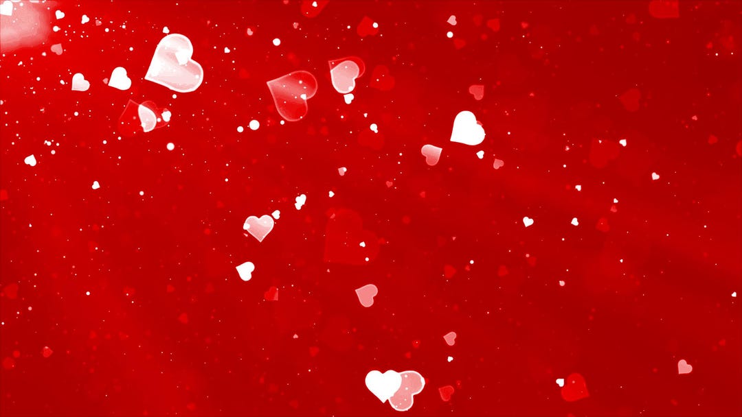 Valentine Heart Video Background - Etsy
