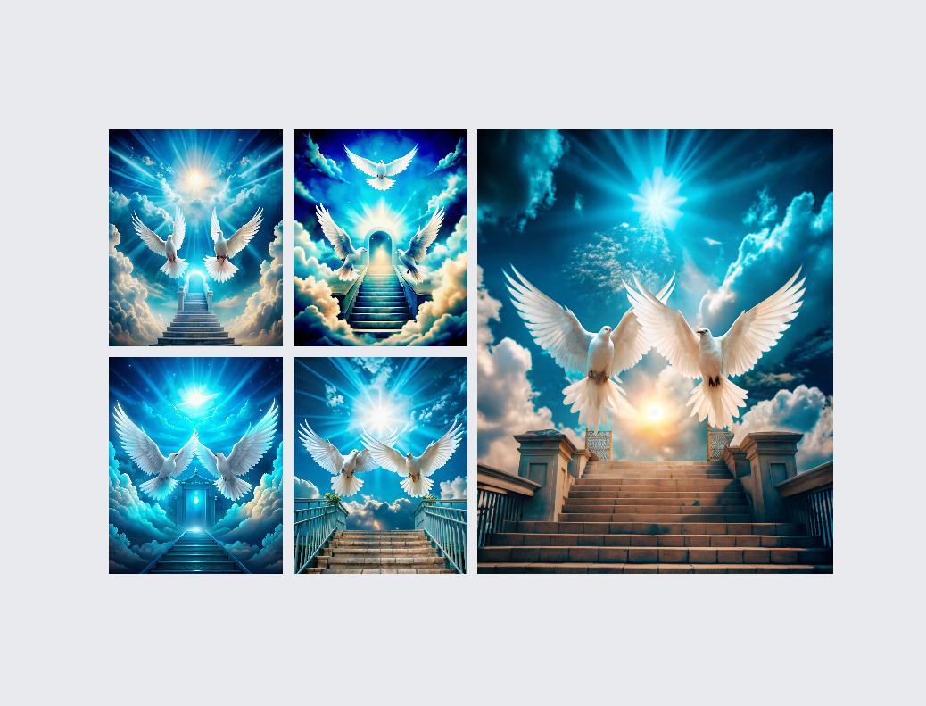 Dove PNG | 5 Blue Memorial Background Bundel | Sublimation Design ...