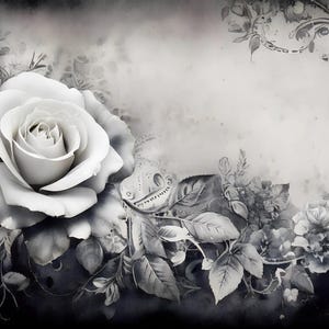 Elegant Funeral Background Designs: Floral Memorial Card Templates ...