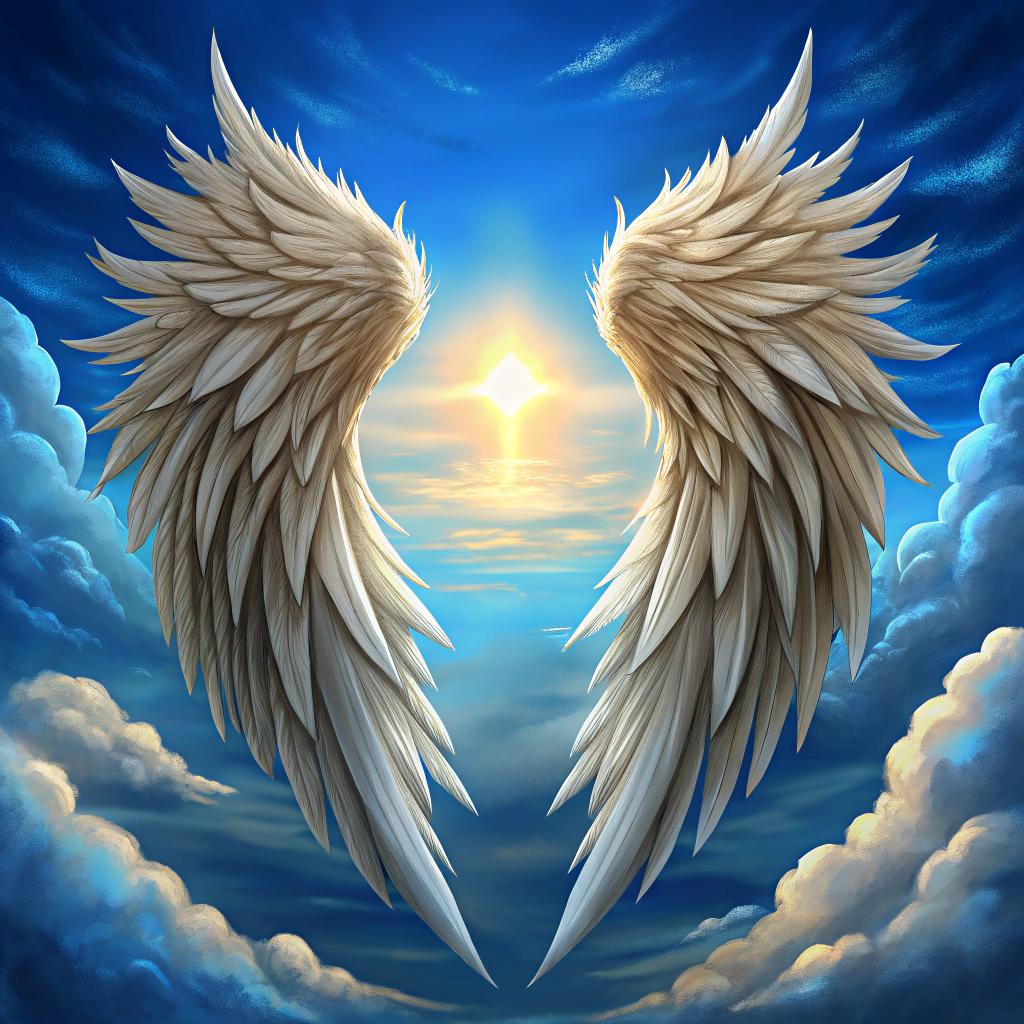 4 in Loving Memory PNG, 4 Memorial Background - Stairs to Heaven, Angel ...