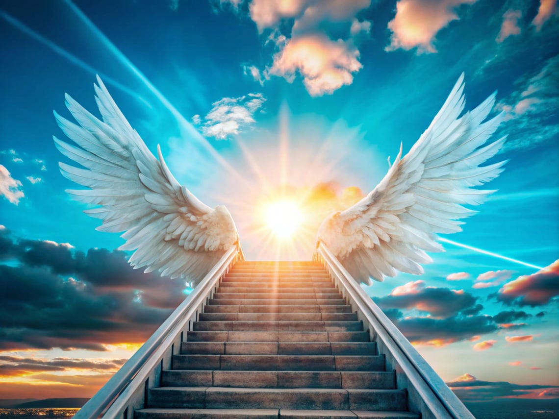 Rest in Peace Png, 5 Memorial Background , Stairs to Heaven, Rest in ...