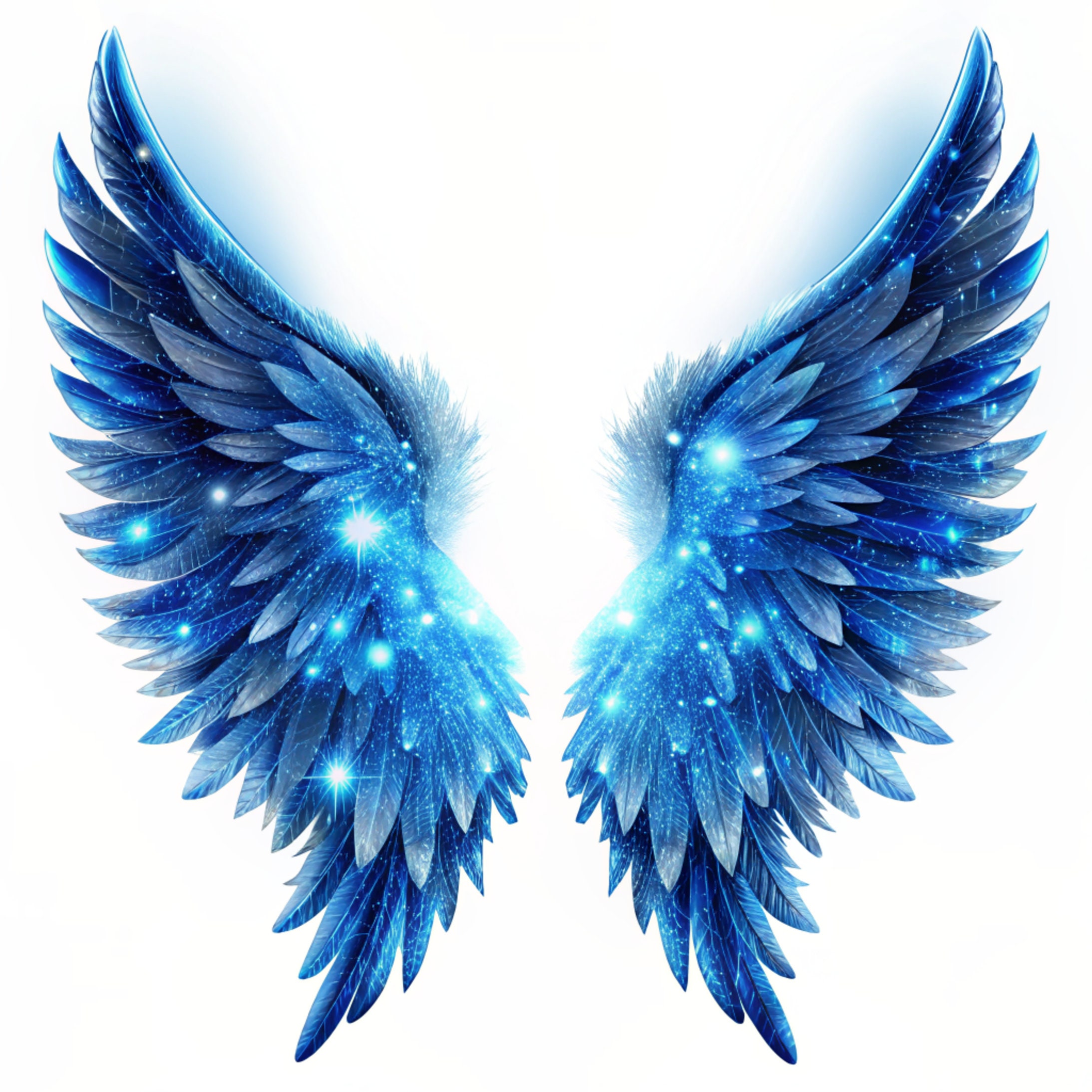 8 Angel Wings Transpernt Clipart, Halo Clipart, Heaven Clipart Bundel ...
