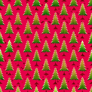 Christmas Tree Digital Paper: Seamless Holiday Pattern (SVG & PNG) - Etsy