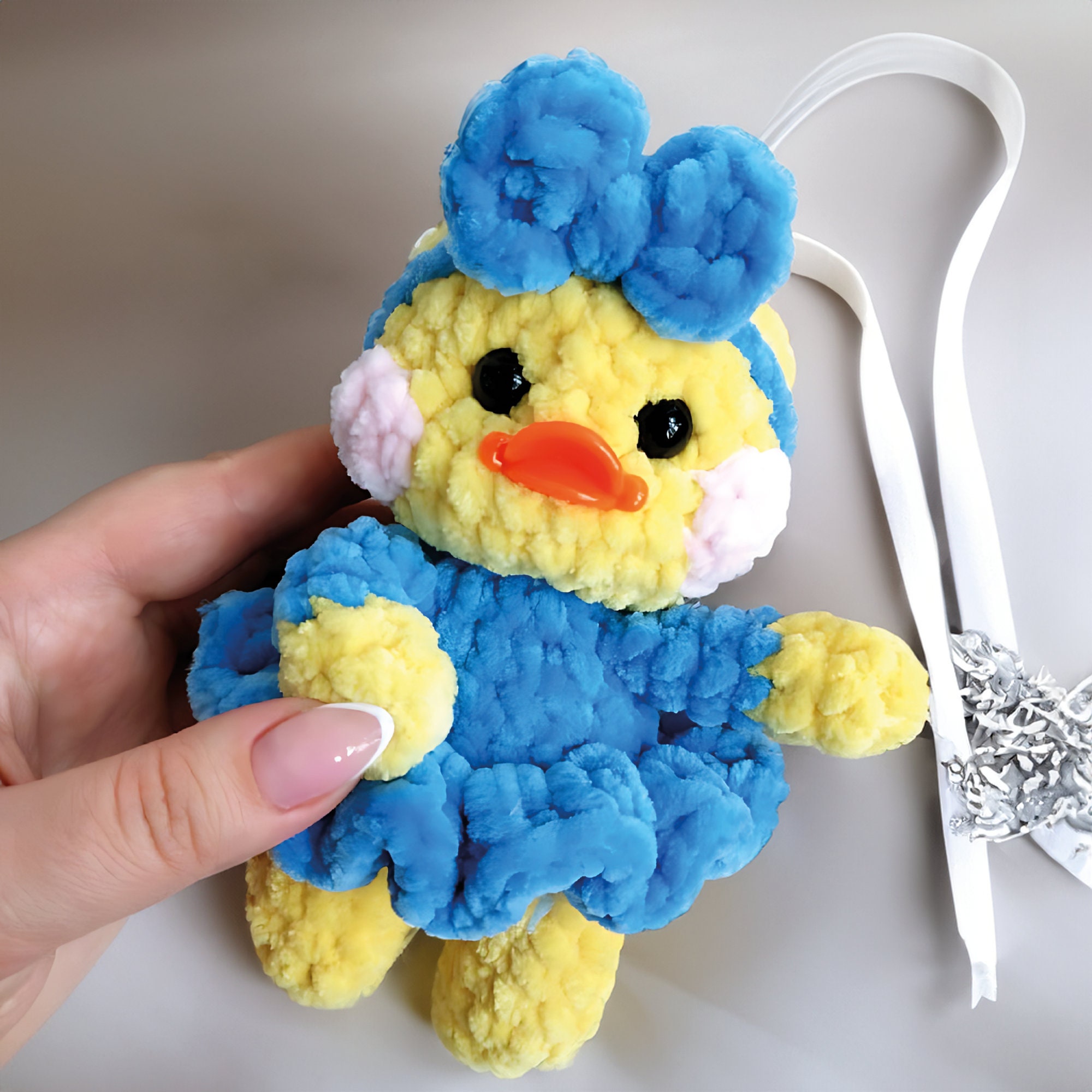 Cute Duck Crochet Pattern, Duckling Amigurumi Crochet Pattern, Cute ...