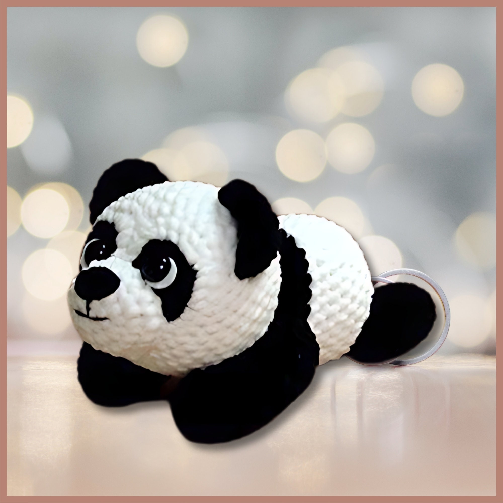 Big Panda Crochet Pattern, Panda Bear Amigurumi Crochet Pattern, Polar ...
