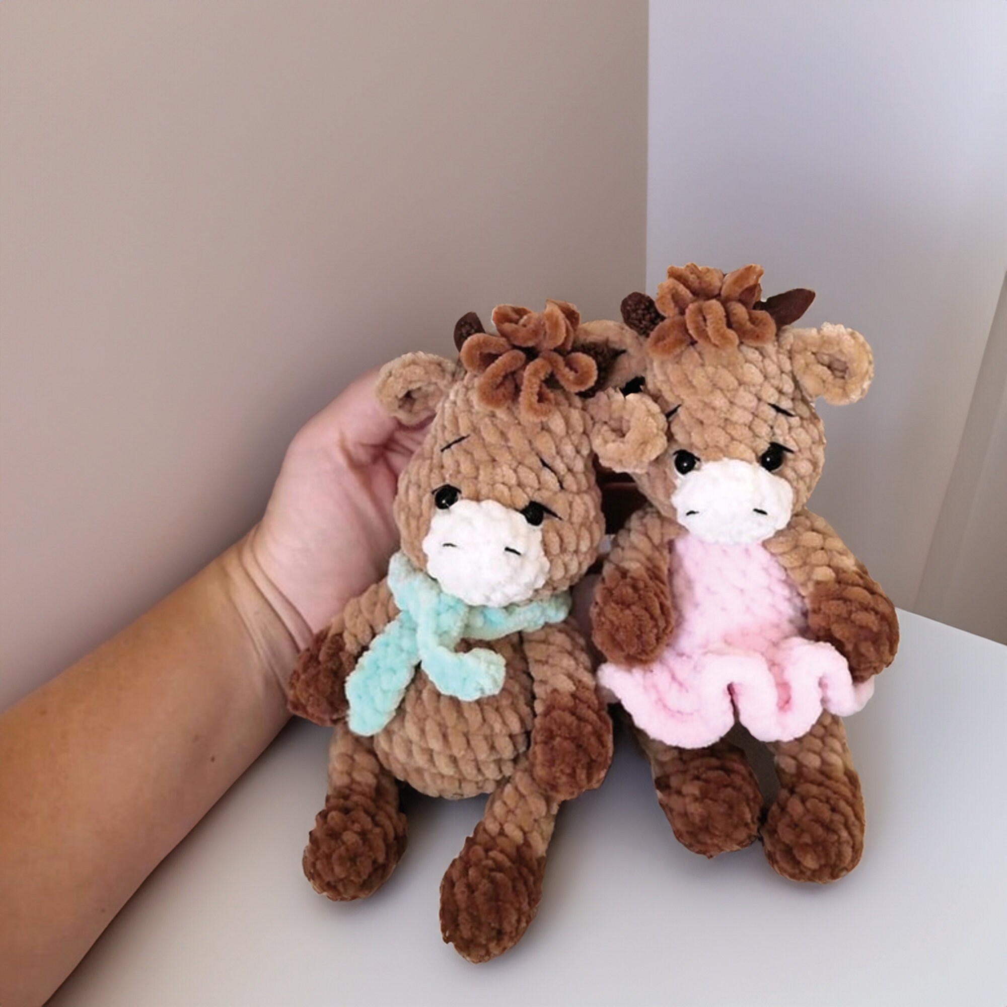 Cute Highland Cow Crochet Pattern, Highland Cow Amigurumi Crochet ...