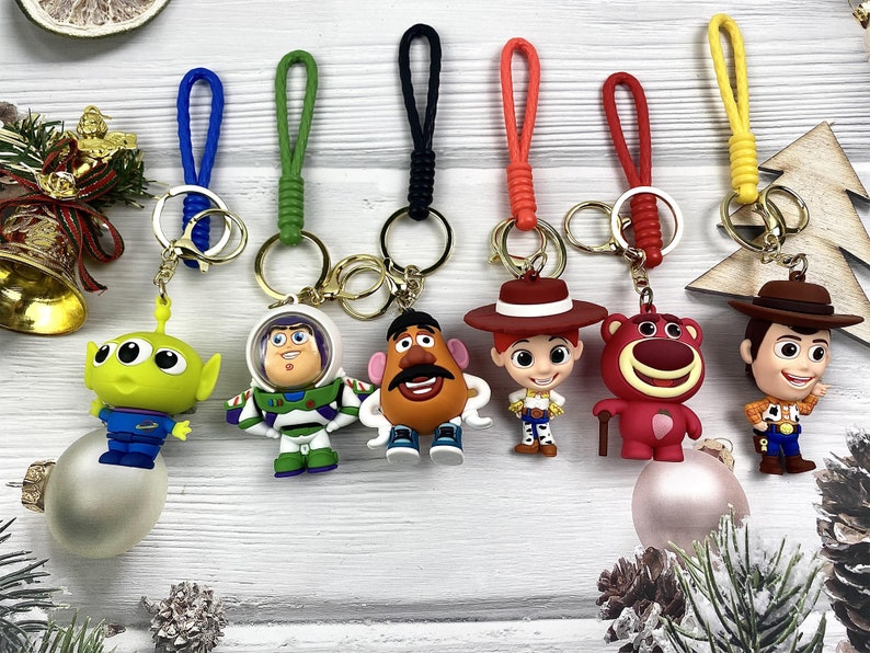 Toy Story Keychain Toy Story Pendant Mini Toy Story Character Pendant ...