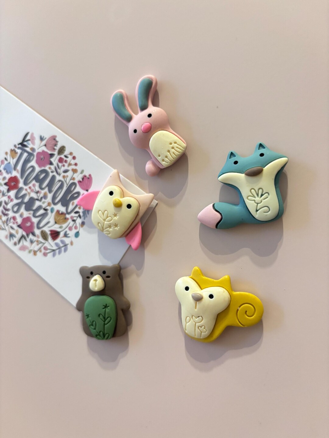 Woodland Animals Fridge Magnets/ Cute Fridge Magnets/ Kawai Fridge ...