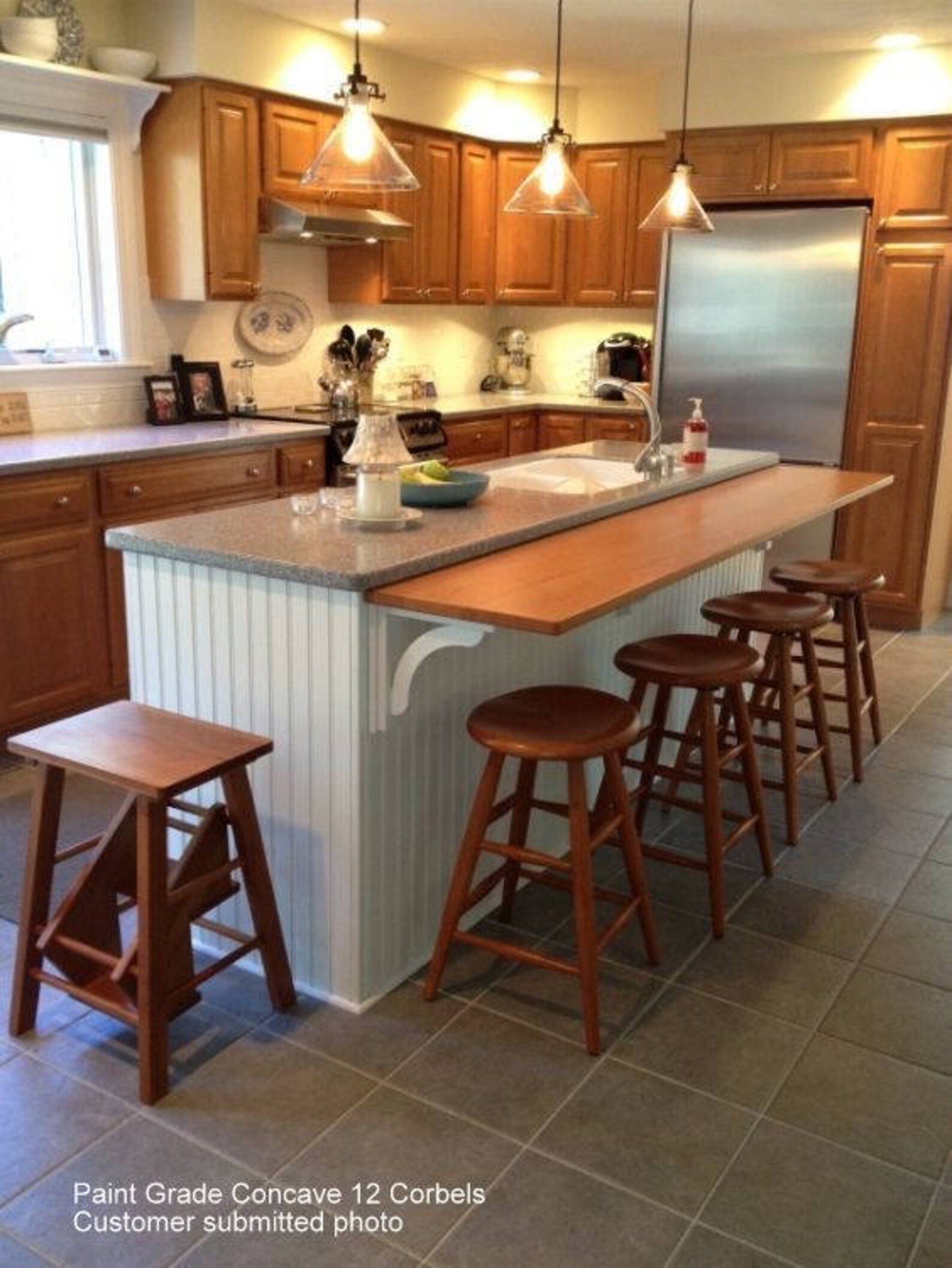 Corbel Concave 12 for Countertops and Shelves by Tyler | Etsy