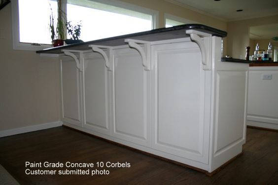 Corbel Concave 10 for Countertops and Shelves by Tyler | Etsy