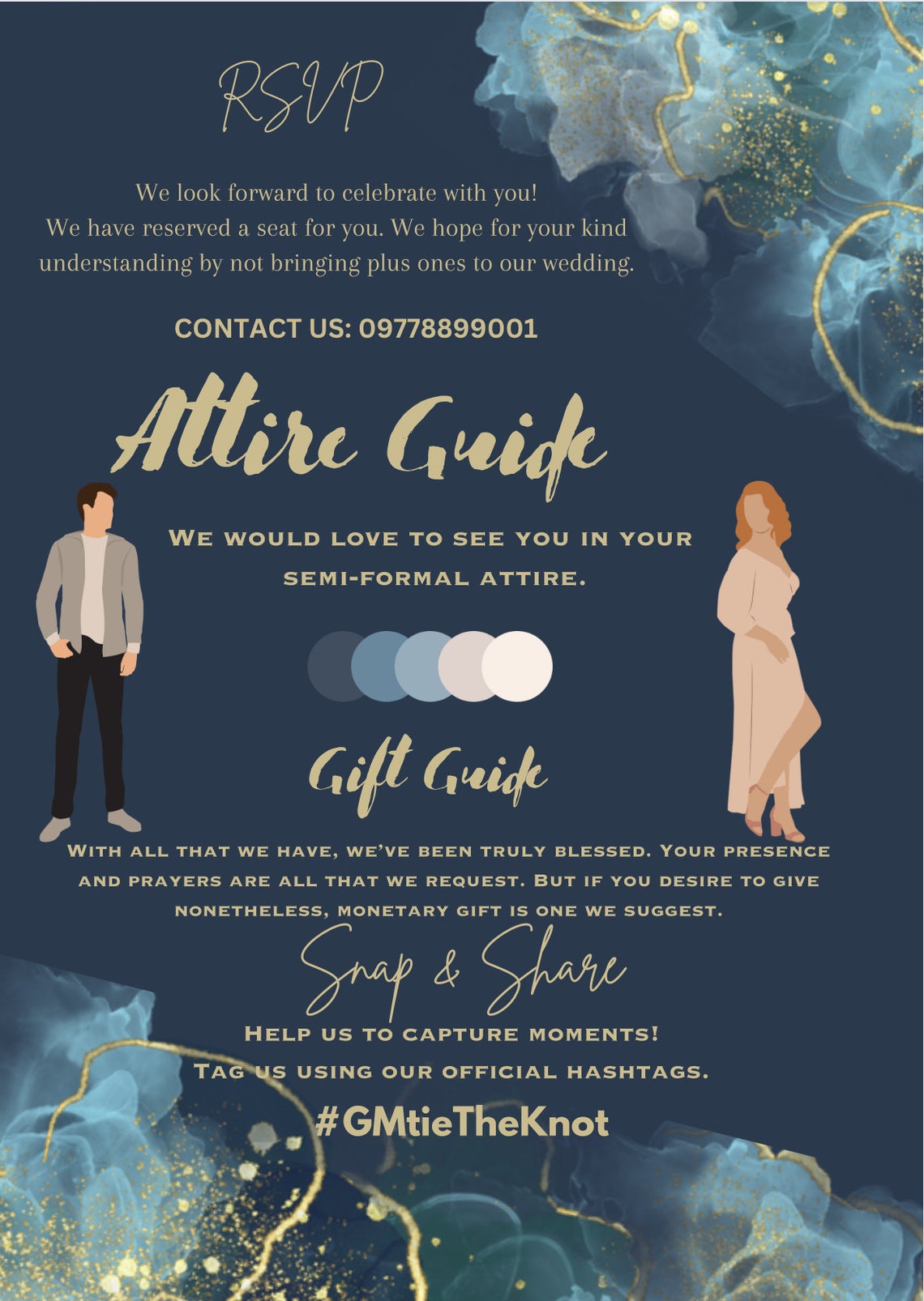 Digital Wedding Invitation Save the Date Wedding Invitation ...