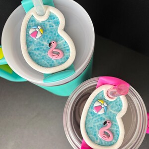 Summer Pool Party Stanley Cup Topper – Mini Swimming Pool With Beach ...