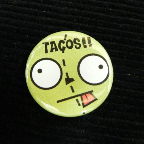 Invader Zim Gir Pins - Etsy