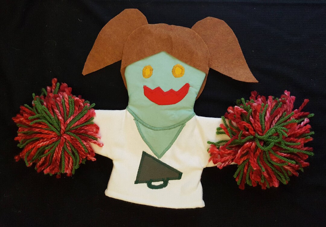 Zombie Cheerleader Puppet - Etsy
