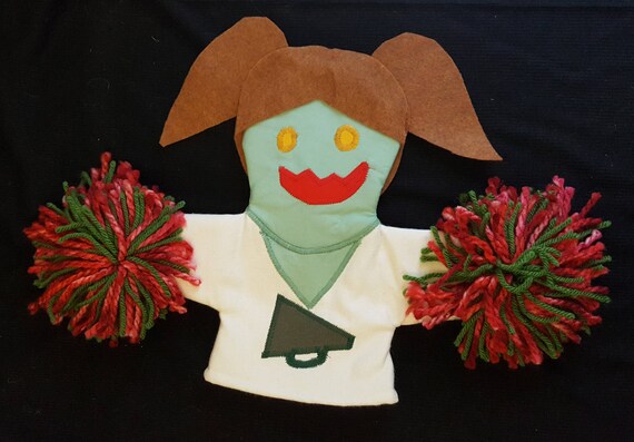 Zombie Cheerleader Puppet | Etsy
