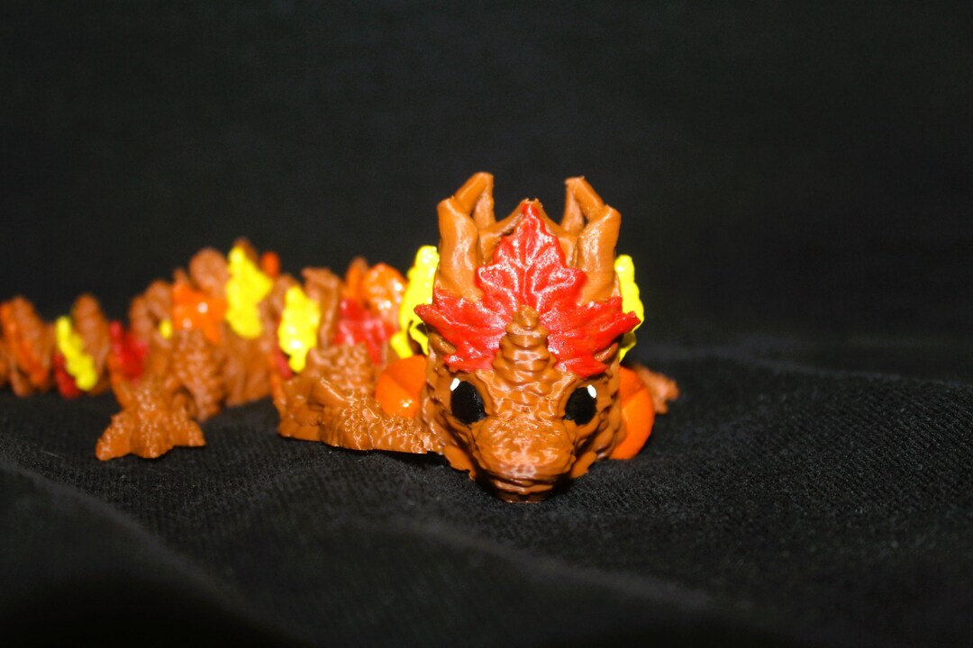 Baby Autumn Dragon - Etsy