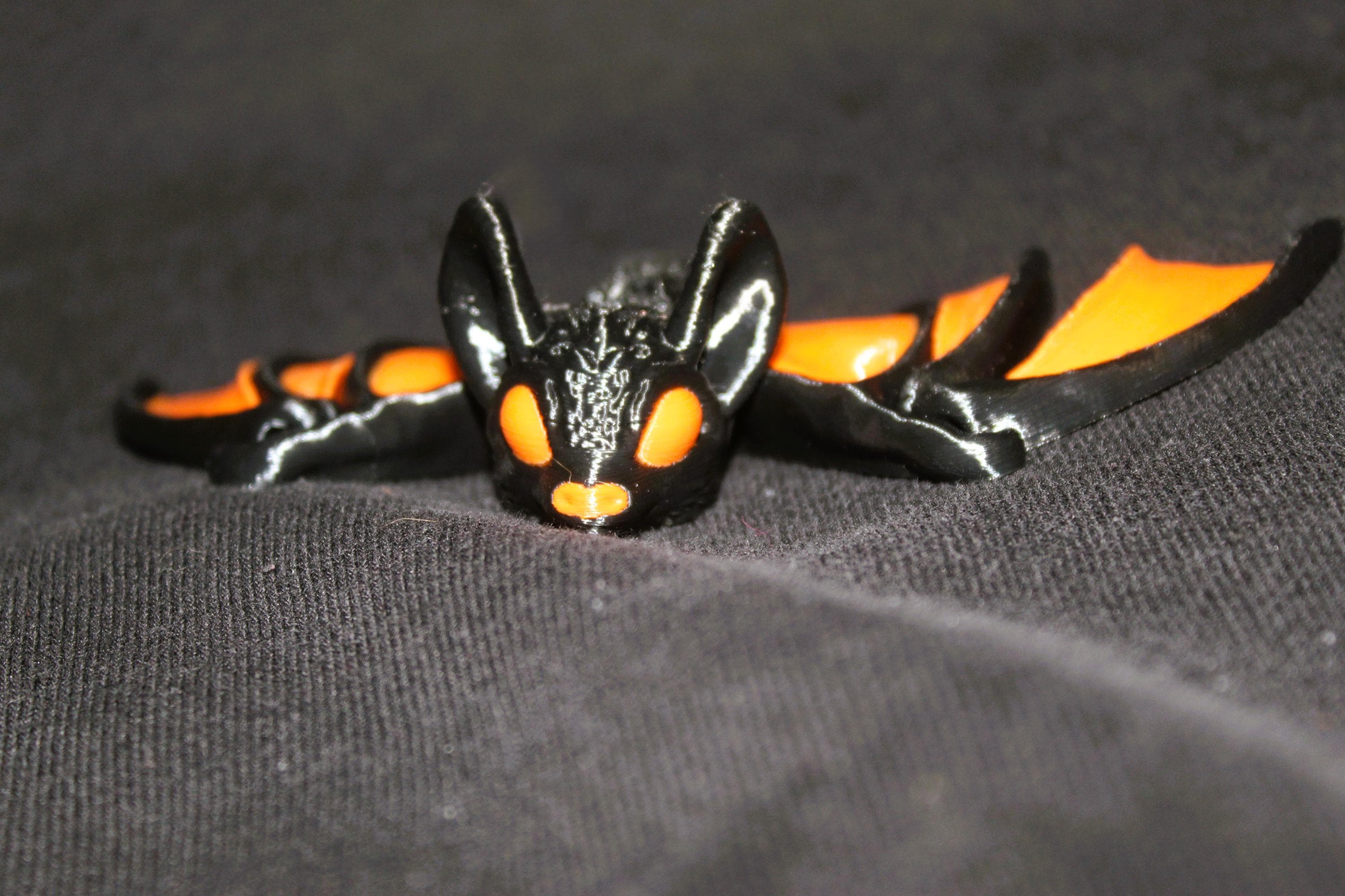 3D Printed Articulated Bat - Etsy