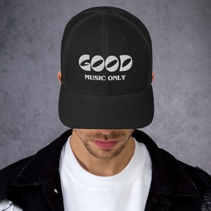 Good Music Trucker Hat | Vintage-inspired Mesh Back Cap for Music ...