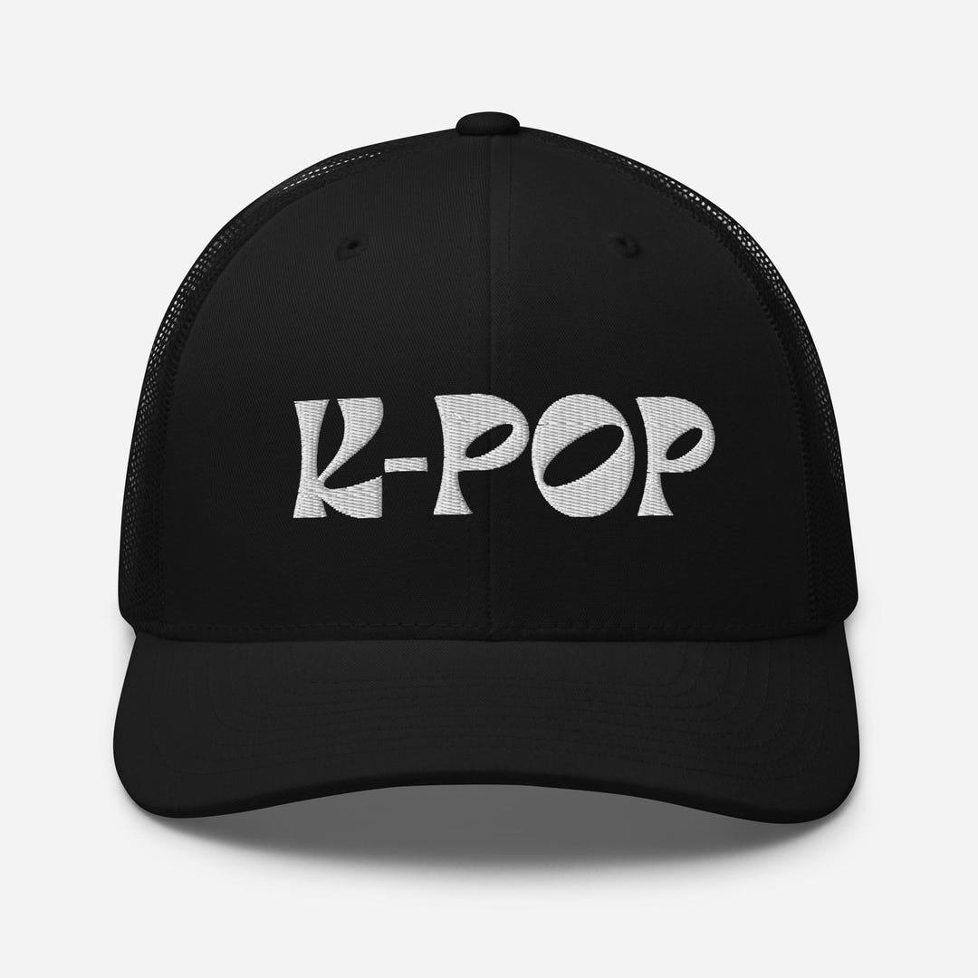 K-pop Hat | Vintage-inspired Mesh Back Cap for Music Lovers, Creatives ...