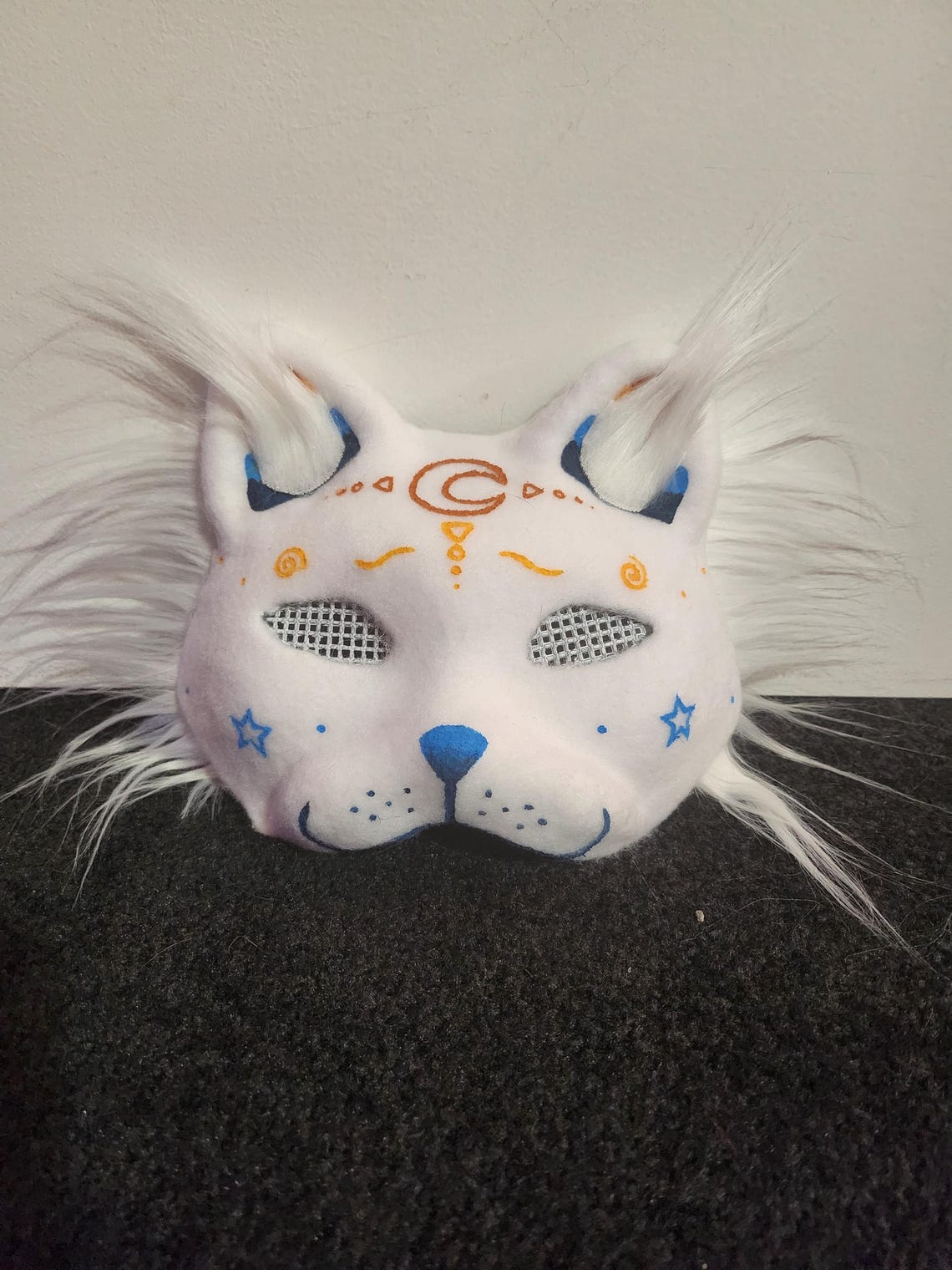 Aroace Pride Therian Animal Cat Mask - Etsy