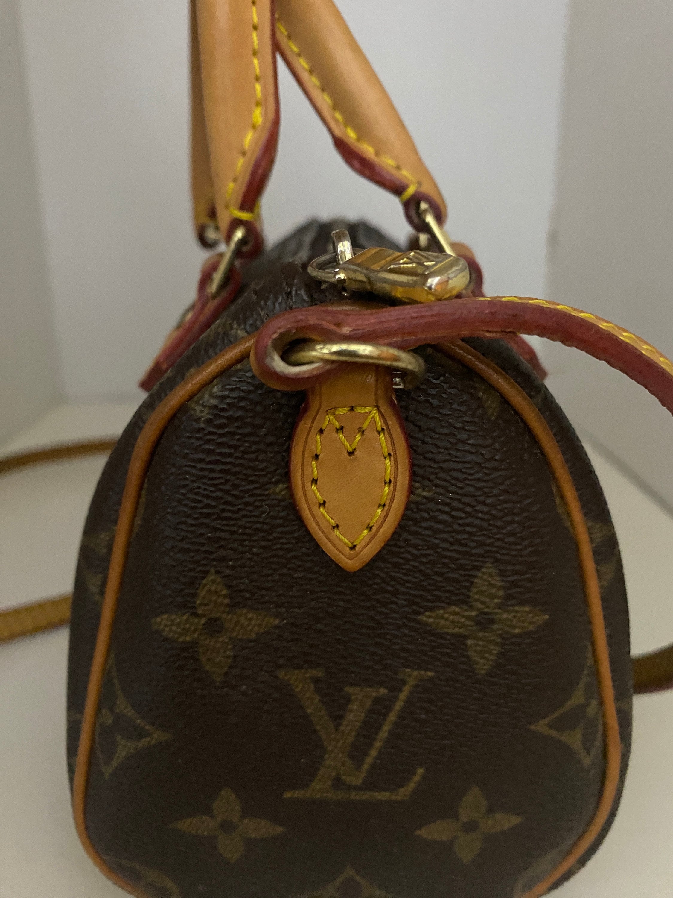 LOUIS VUITTON Mini Handbag Monogram - Etsy