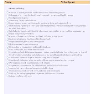 2nd Grade Homeschool Checklist - Etsy