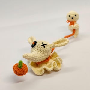 Ghost Dog Crochet Pattern – Halloween Amigurumi PDF Tutorial in English ...