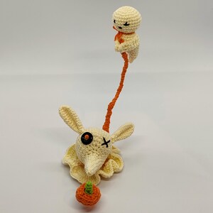 Ghost Dog Crochet Pattern – Halloween Amigurumi PDF Tutorial in English ...