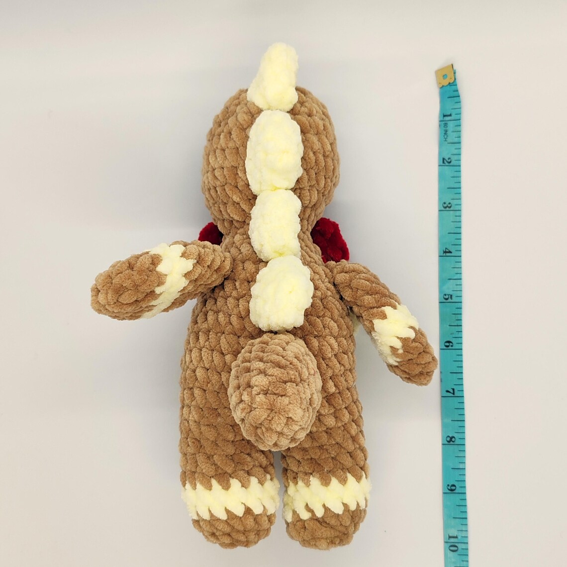 Gingerbread Dinosaur Amigurumi Crochet Pattern, Christmas Dino (PDF) - Etsy