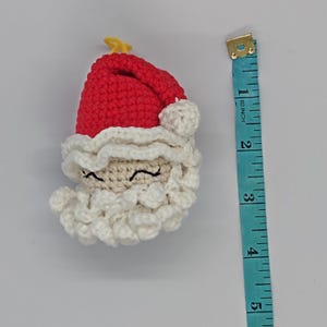 2 in 1 Mr. and Mrs. Claus Crochet Pattern, Christmas Ornament Tutorial ...