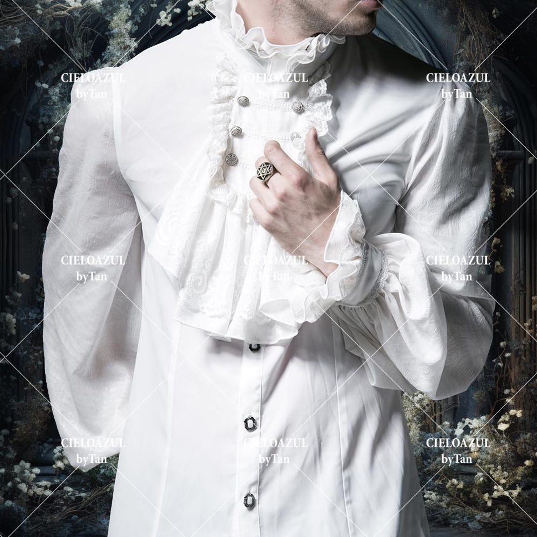 White Gothic Victorian Vampire Steampunk Wedding Pirate Halloween ...