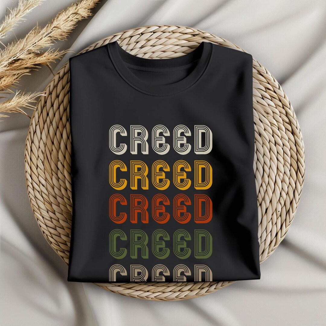 Creed T-shirt Bellacanvas Quality Premium Classic Rock Tee Soft ...