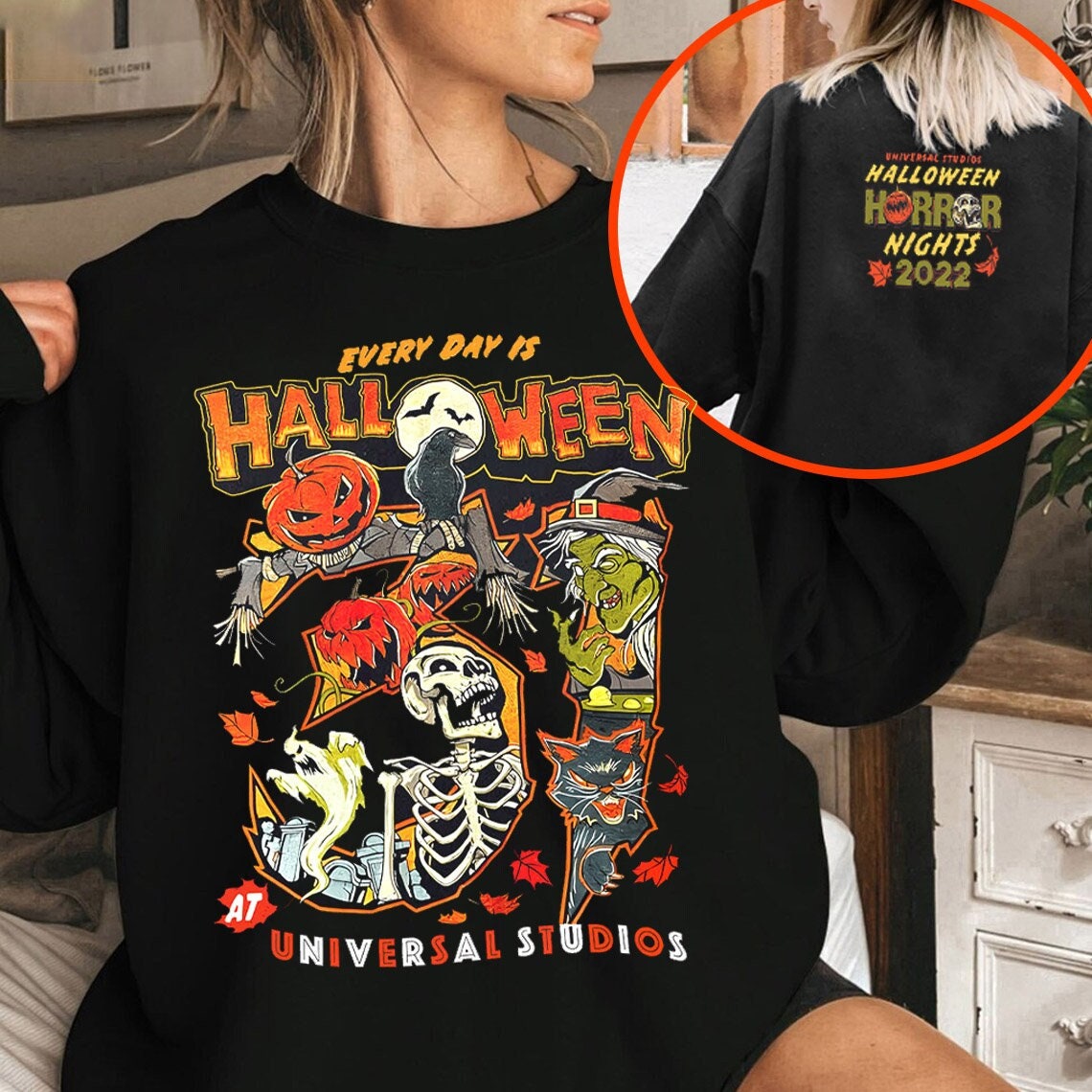 Halloween Horror Nights 2022 Sweatshirt, Halloween Horror Nights 2022 ...