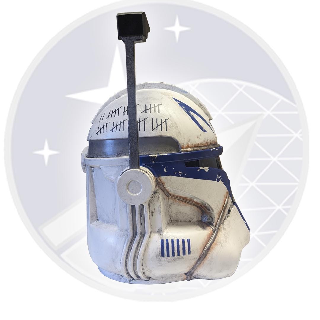Star Wars Custom Captain Rex Phase II Helmet 3D Printed - Etsy