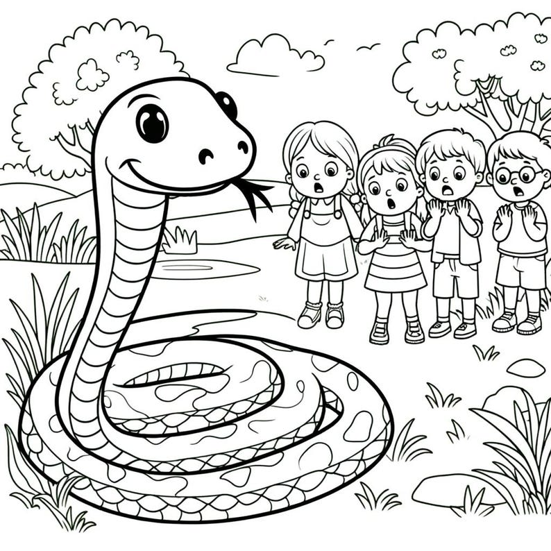 Children's Stories & Pictures to Color - Etsy