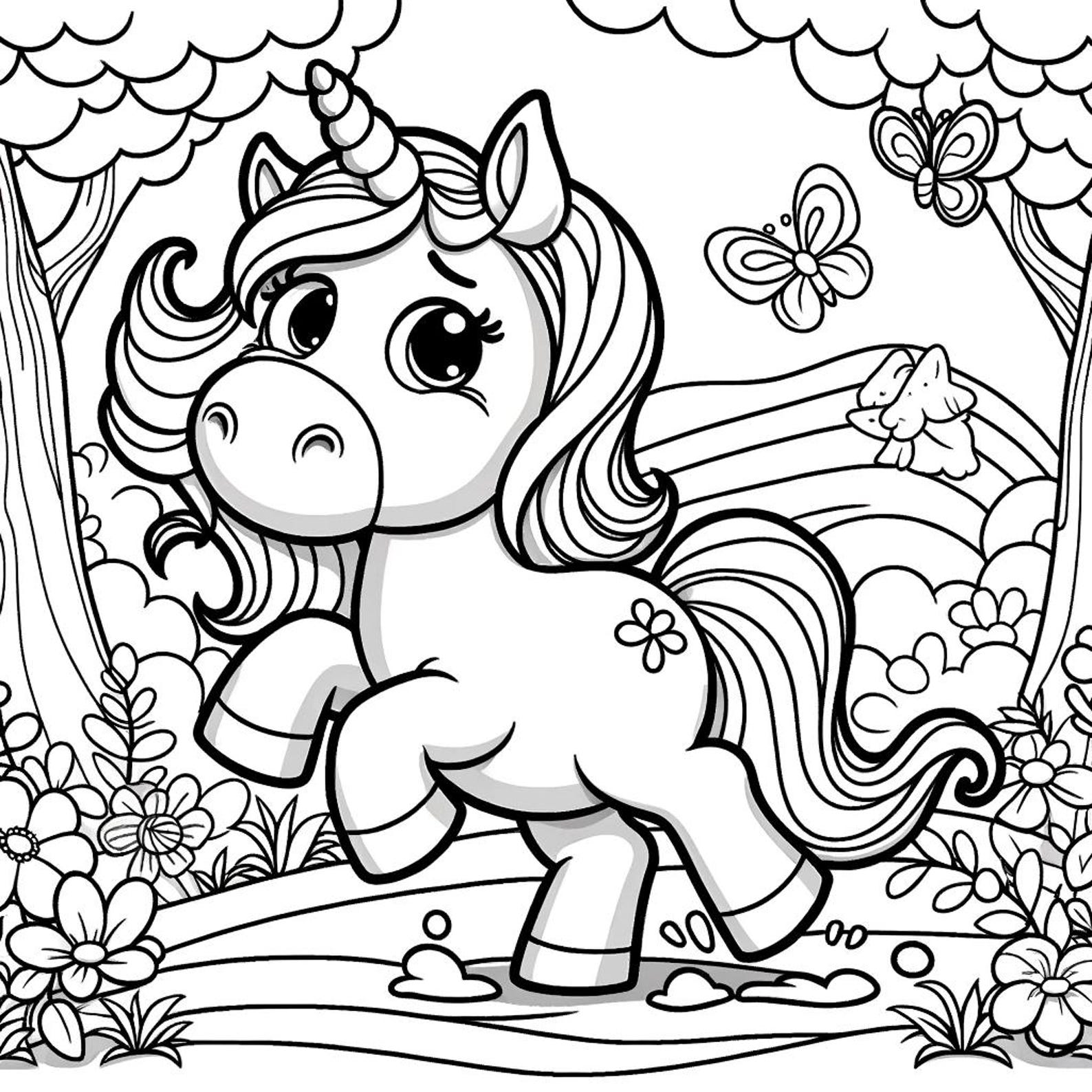 Children's Stories & Pictures to Color - Etsy