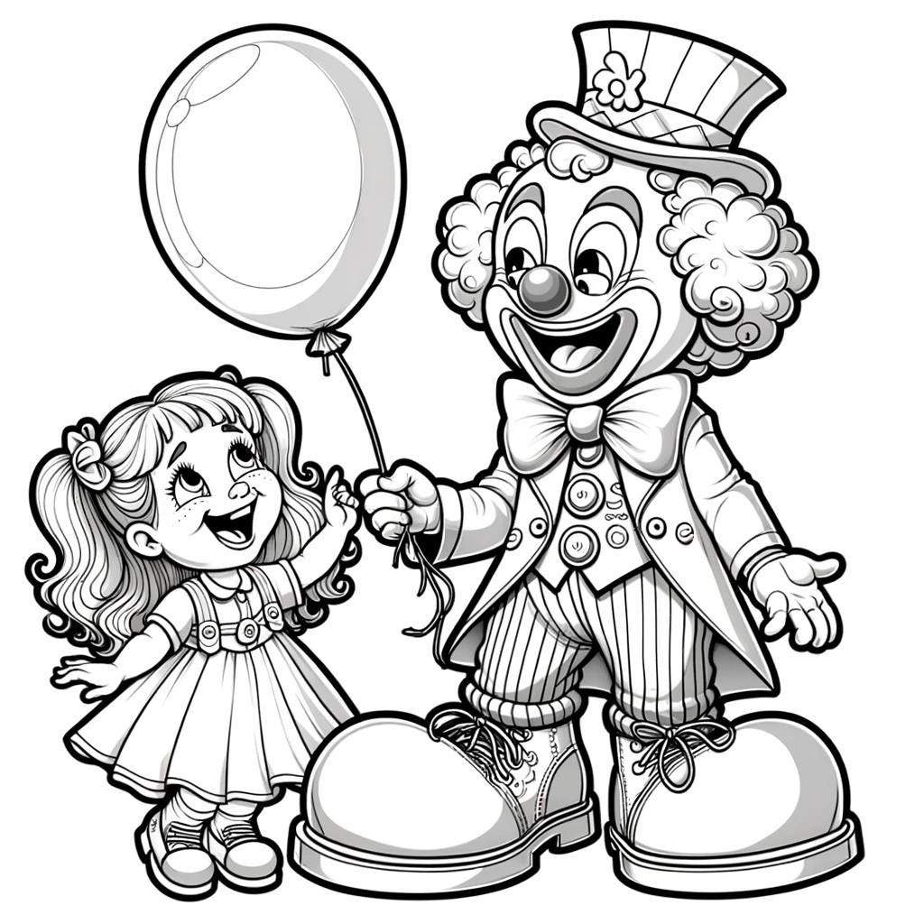 Children's Stories & Pictures to Color - Etsy