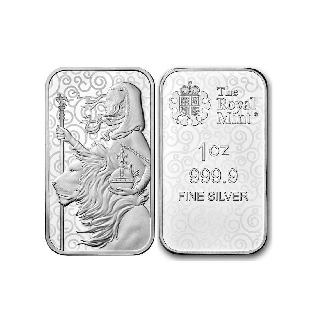 2021 The Great Engraver Series Una And The Lion Silver Bullion 1 Oz Bar