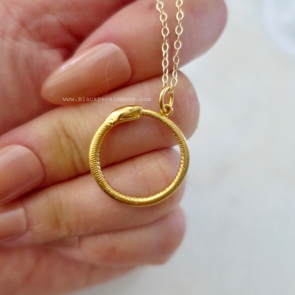 Ouroboros Necklace - Etsy