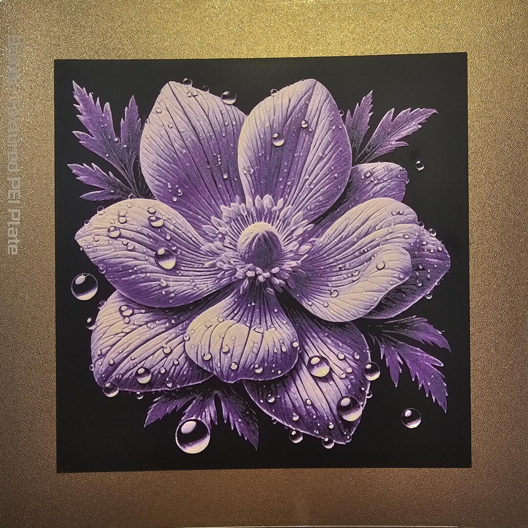 Water Resistant 3D Printed Hueforge Wall Hangings Unique & Colorful ...