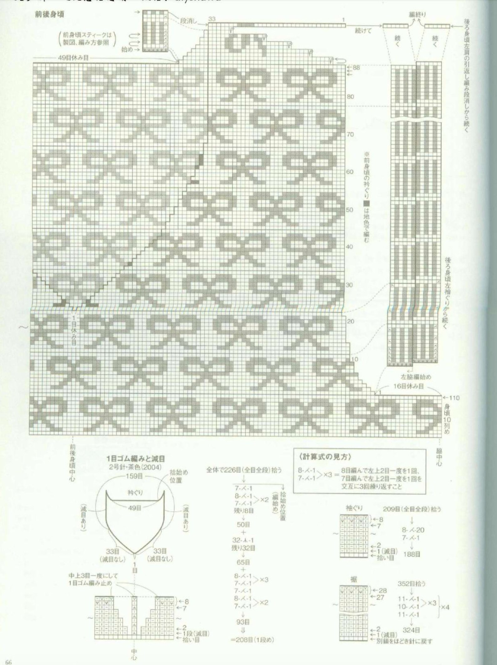 Japanese Knitting Ebook, Eclogue, Japanese Knitting Patterns, Knitting ...