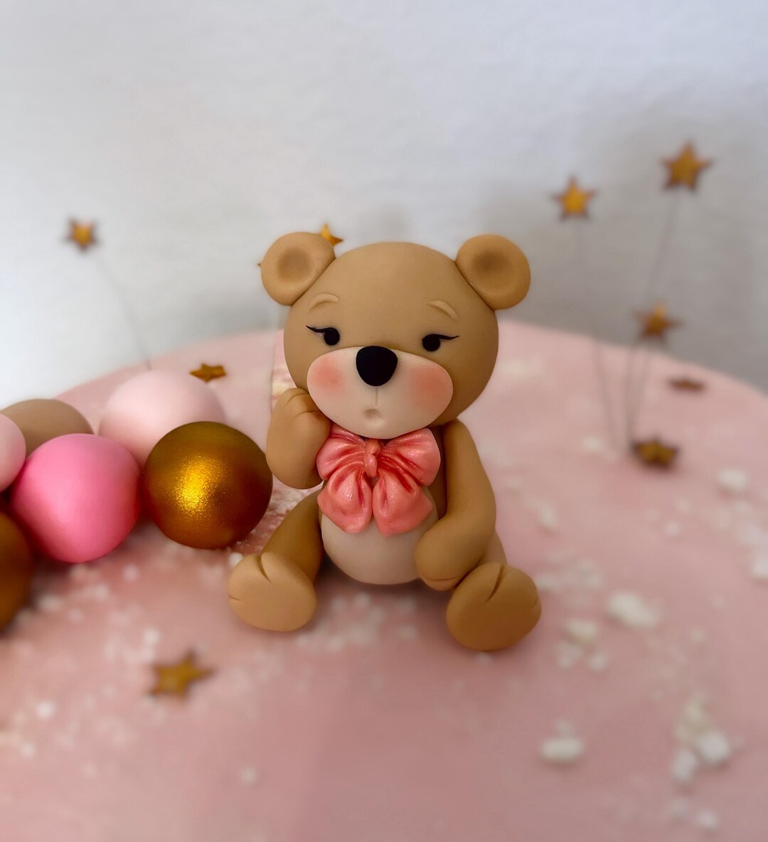 Sugar Paste Bears, Cake Decoration Toppers - Etsy
