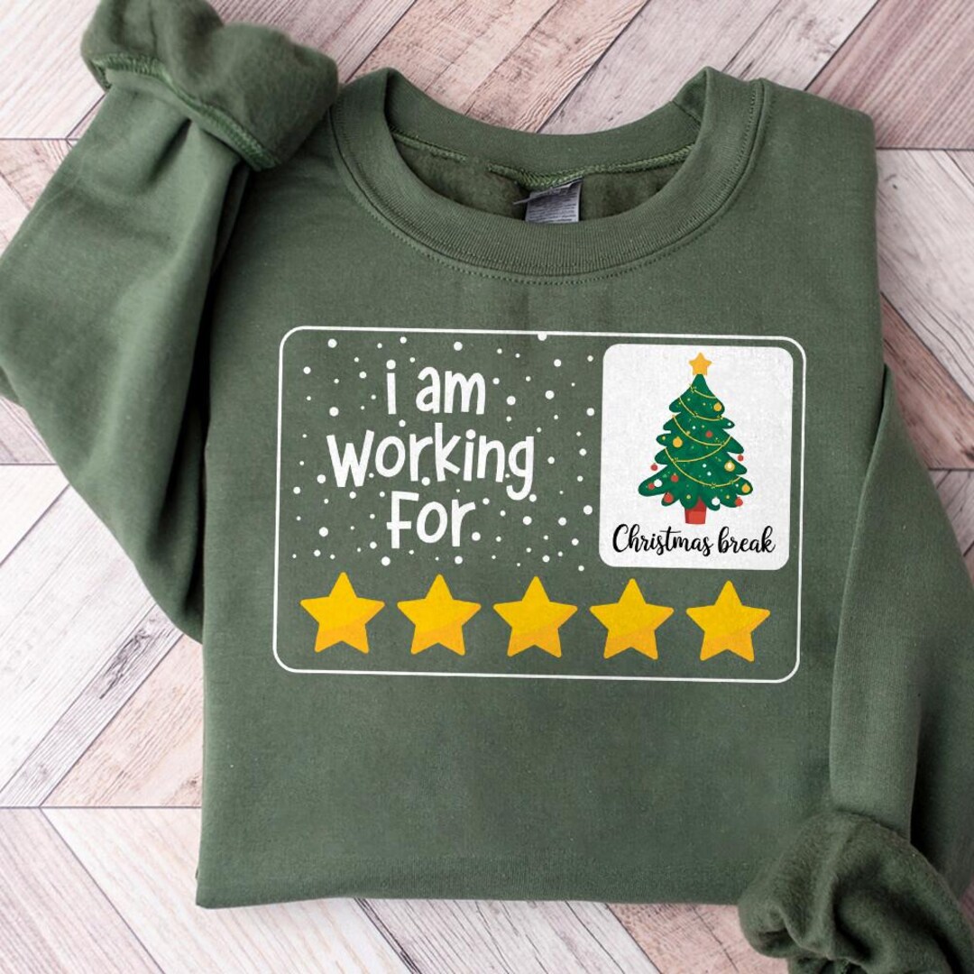 I Am Working for Christmas Break SVG PNG, Teacher Christmas Svg ...